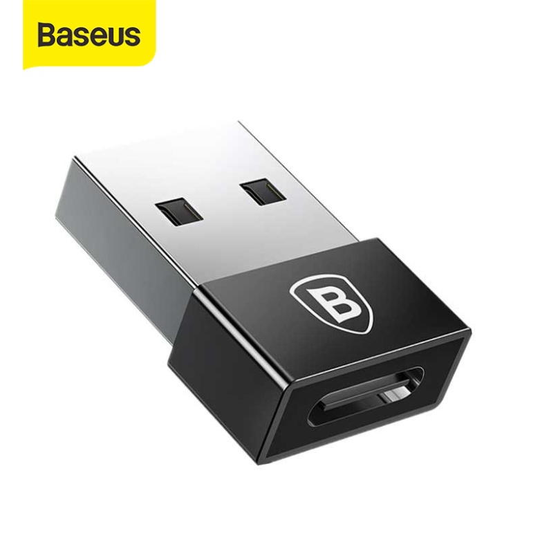 Baseus OTG Adapter from USB to Type C Jack for Notebook | Shopee ...