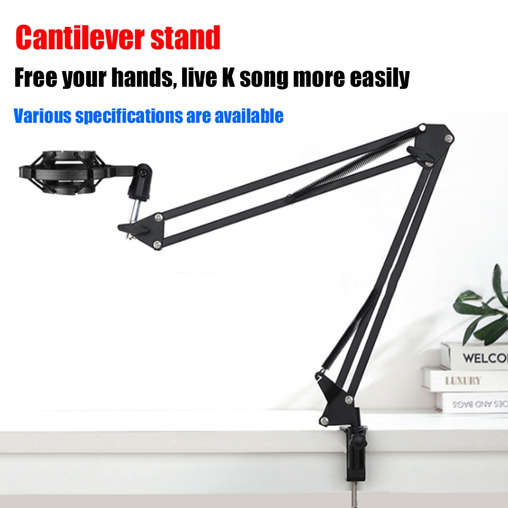 Cantilever Bracket Microphone Bracket Shockproof Clip Microphone ...