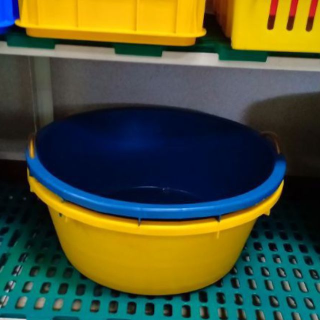 2 Pieces Plastic Round Crates Banyera | Shopee Philippines