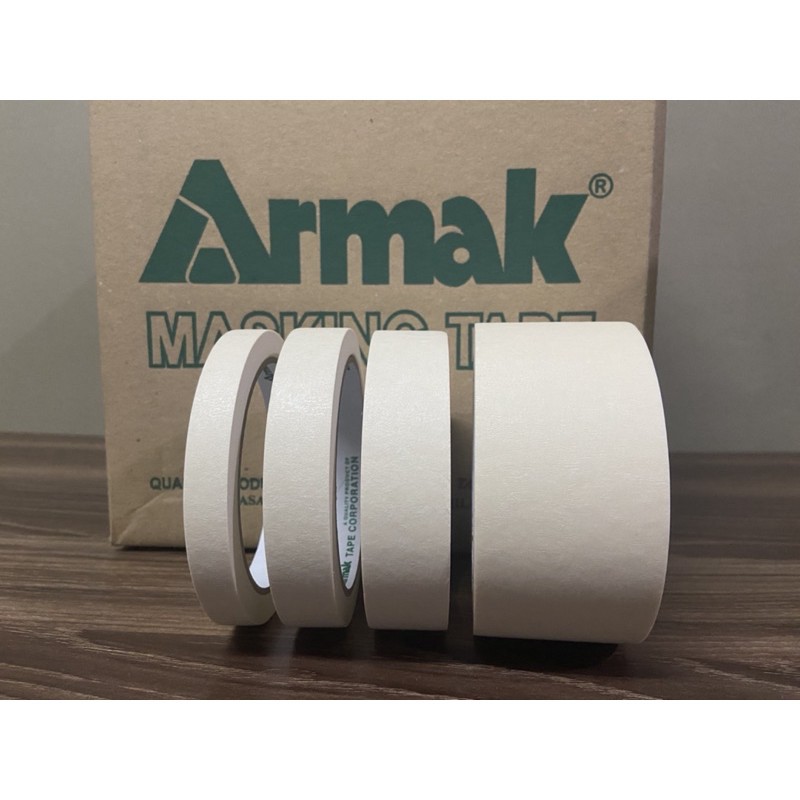 Armak Masking Tape Assorted Sizes Original (SOLD PER BOX) | Shopee ...