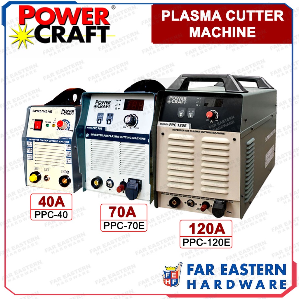 POWERCRAFT Plasma Cutter Welding Machine 40A | 70A | 120A | Shopee ...