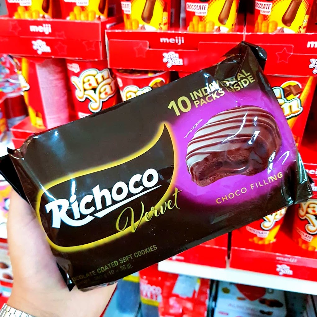 Richoco Vervet Choco Filling 10 x 36g | Shopee Philippines