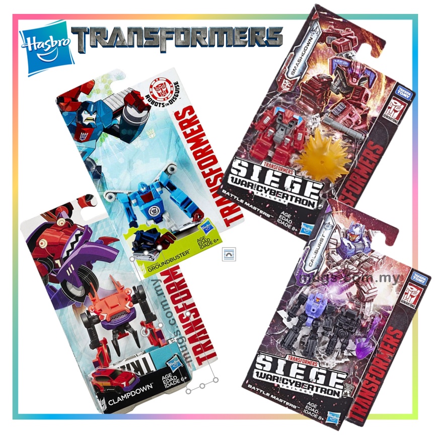 Hasbro Transformers SIEGE Cybertron SmashDown CaliBurst RID LEGION ...
