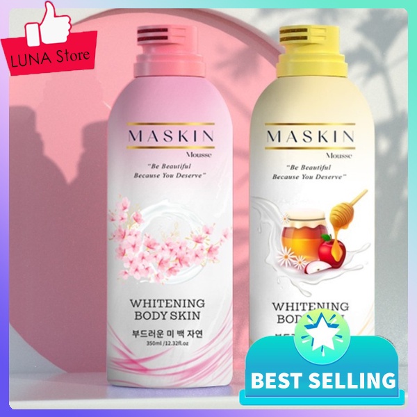 MASKIN Mousse Shower Gel Body Wash Whitening Perfume Body Wash ...