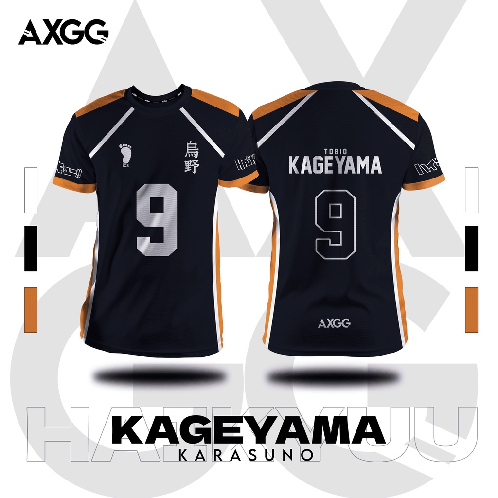 AXGG ' Haikyuu Karasuno - Kageyama ' Anime Shirt | Shopee Philippines