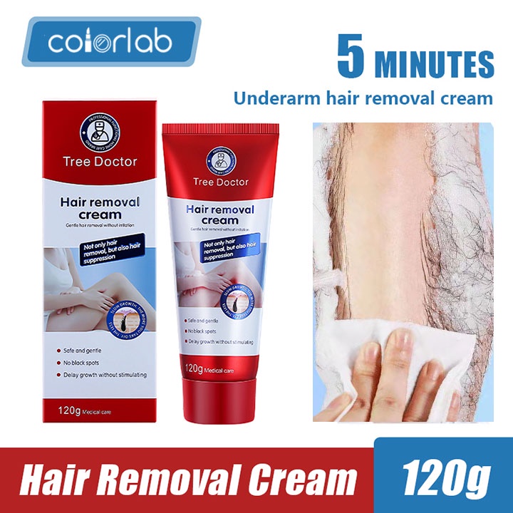 Painless Hair Removal Cream Permanent No Residue Depilatory Cream Men ...