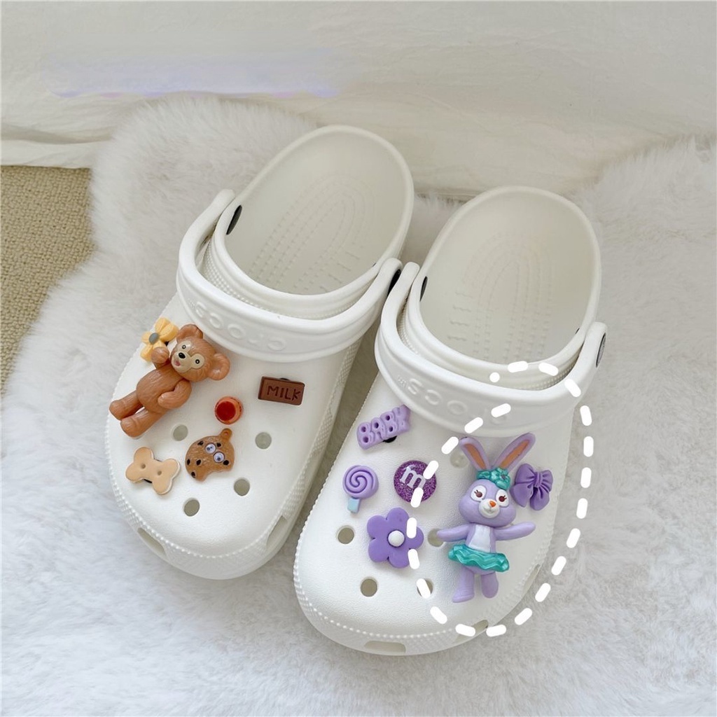 Disney Button Shoes Charm -croc /jibz /Button croc /Charm/DIY-Cute ...