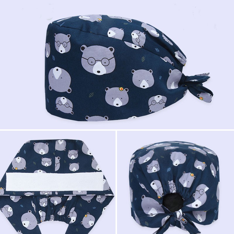 Nanouyu Operating Cap Female Pure Cotton Anesthesiology Doctor Nurse ...