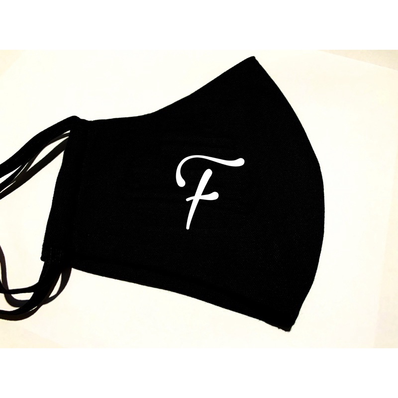 1-letter Initials Name Screen Printing Mask | Shopee Philippines