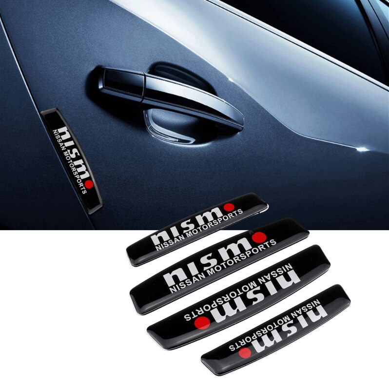 4pcs Car Door Side Decal Auto Fender Sticker Accessories for Nissan ...