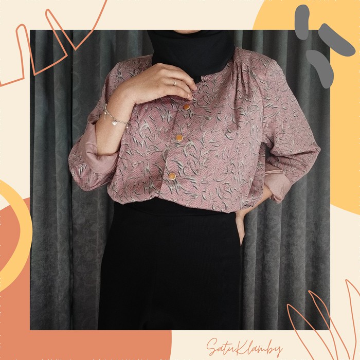 KEMEJA SK001 (Women's Shirt) | Shopee Philippines