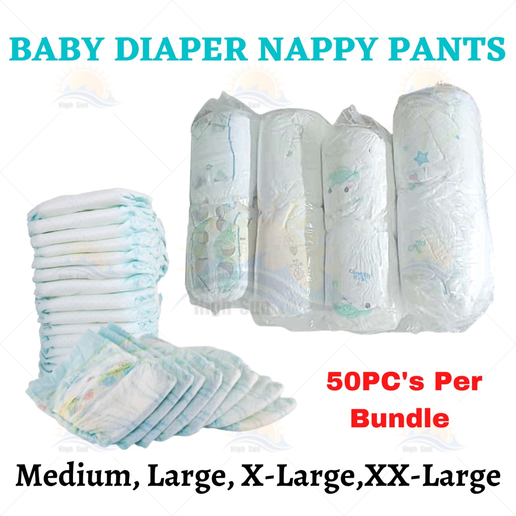 SAP Baby Pants Diaper Thin Soft and Dry Disposable Diaper S/M/L/XL ...