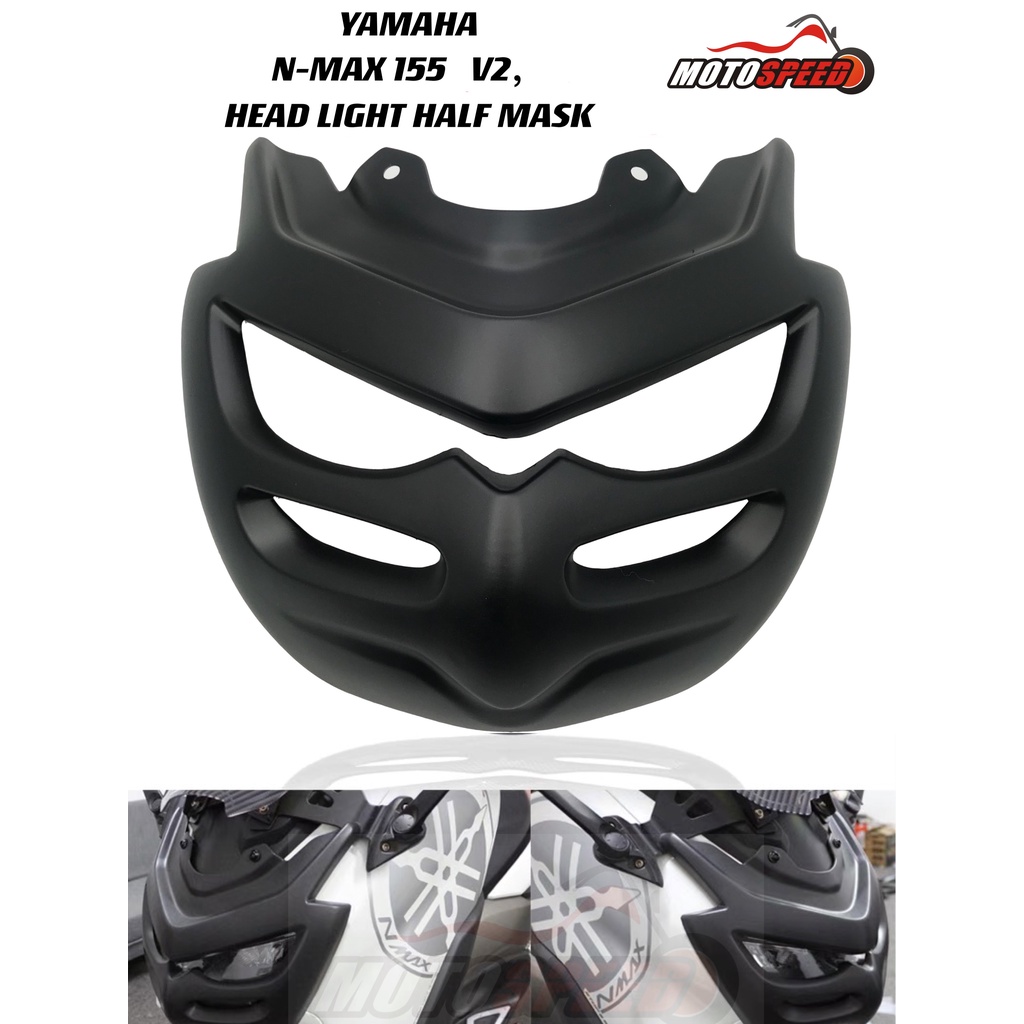 1 pc Headlight Mask Cover For Yamaha NMAX v2 2020 2021 With Bolt ...