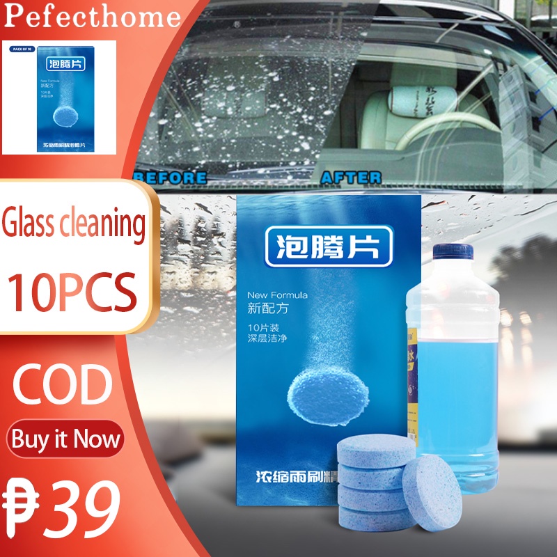 10Pcs Wiper Fluid Car Windshield Glass Washer Concentrated Window ...