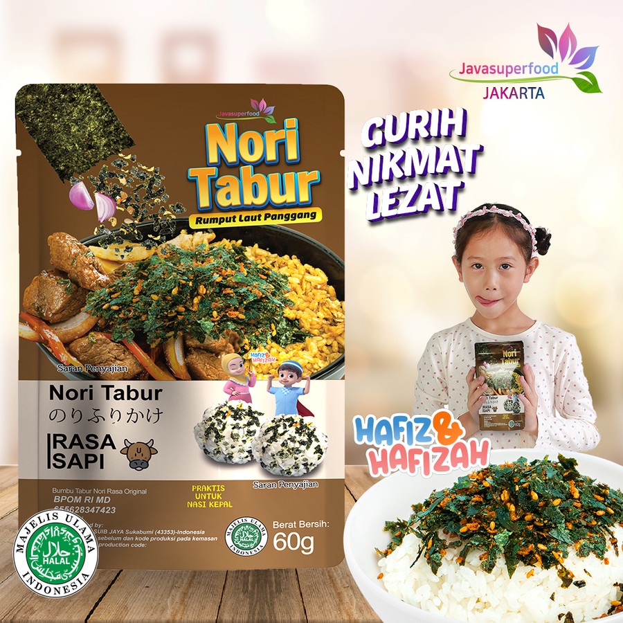 Roasted Seaweed Sprinkled Nori - Beef Flavor - 60g | Shopee Philippines