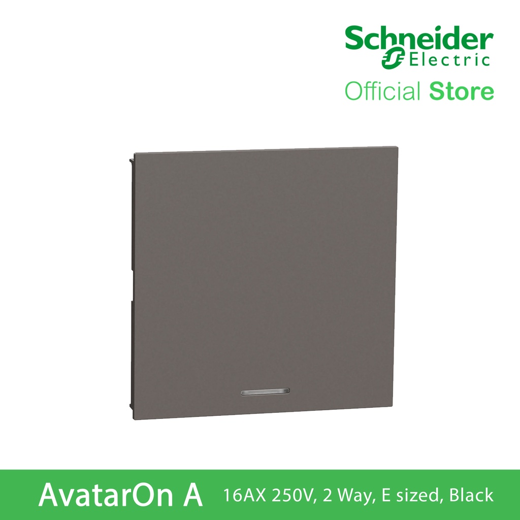 Schneider Avataron A 16AX 250V 2 Way E sized Switch - Black (M3T31-E2 ...