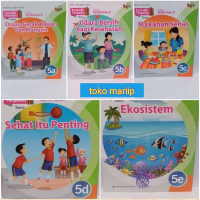 Thematic Integrated SD/MI Grade 5A.5B.5C.5D.5E SEMESTER 1 Curriculum ...