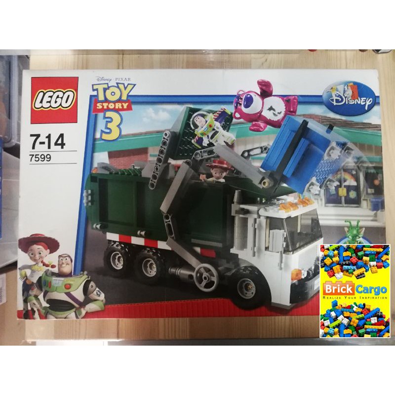 Lego 7599 Toy Story 3 set Garbage Truck Getaway | Shopee Philippines