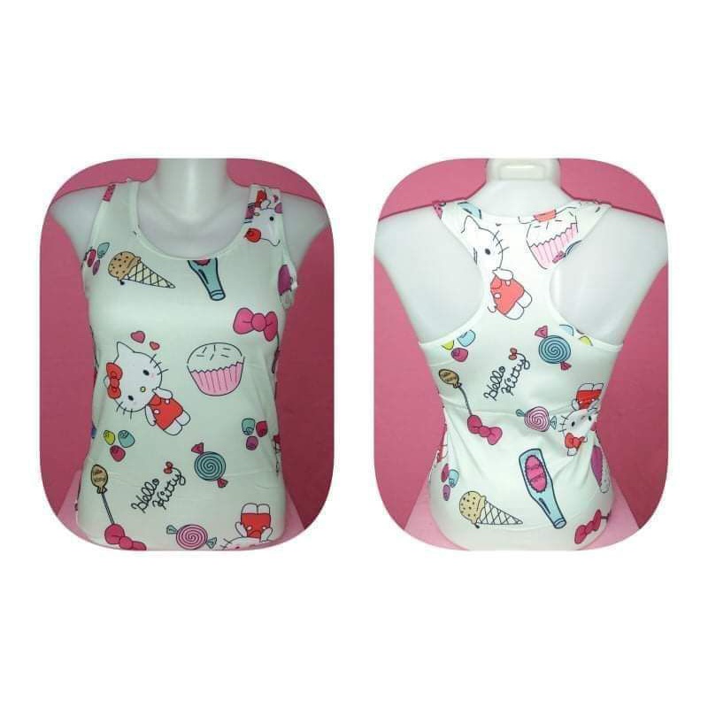 TBS Ladies Boxer Sando Full Print Cartoon Character(68840) | Shopee ...