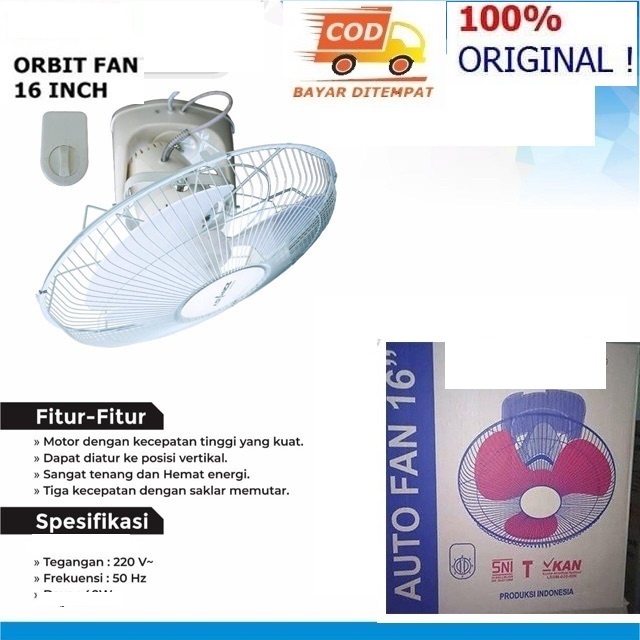 Sogo Auto fan 16 inch SG 1602/ceiling fan/orbit fan ceiling fan ...