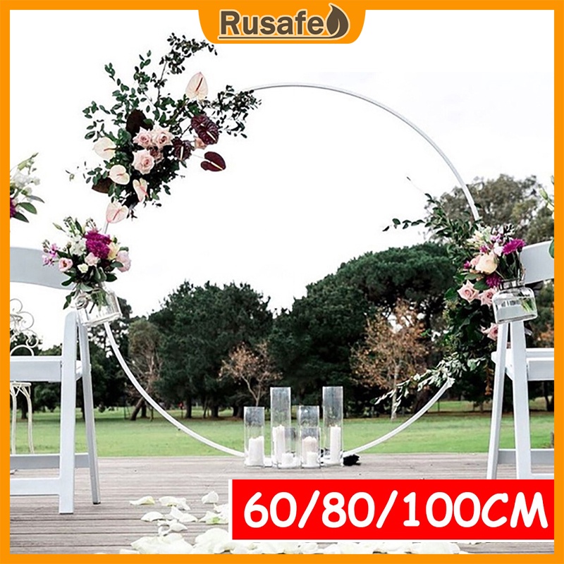 100/150/180CM Round Balloon Circle Wreath Balloon Hoop Ring Holder Arch ...