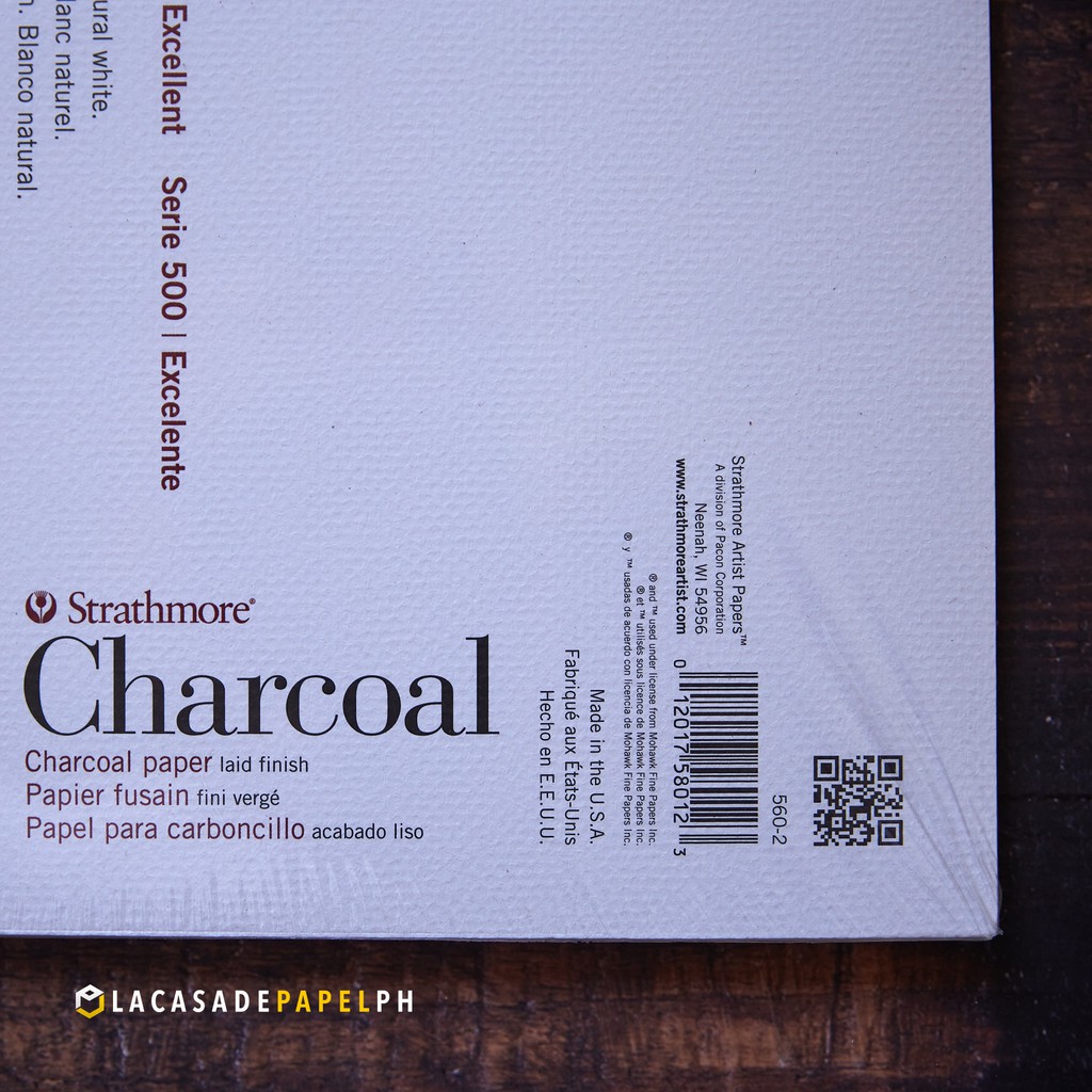 Strathmore 500 Series Premium Charcoal Paper & Pads | Shopee Philippines