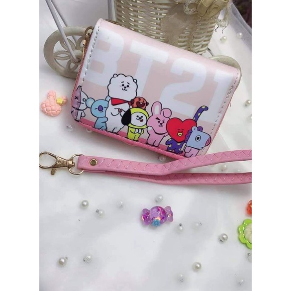 BTS BT21 Small Wallet | Shopee Philippines