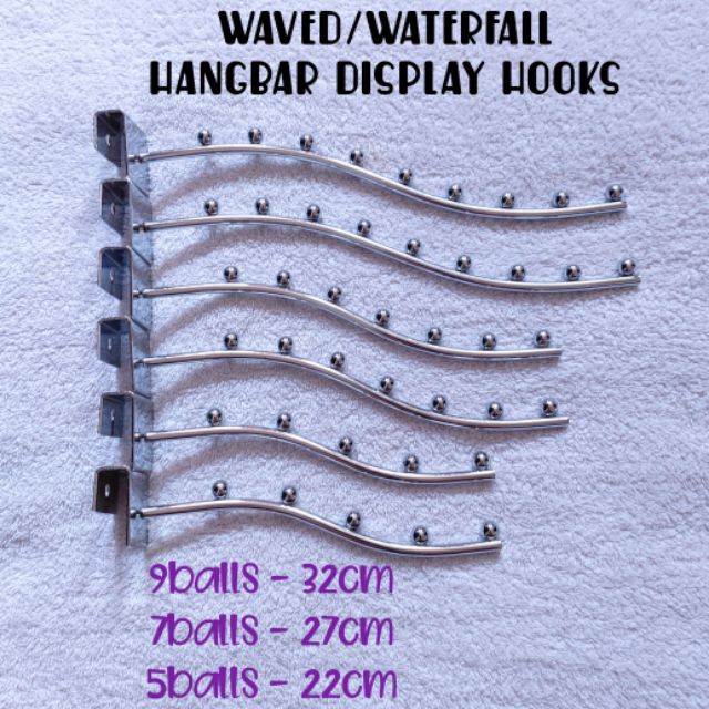 Waterfall Hang Bar Display Organizer Hook | Shopee Philippines