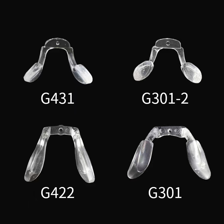 Single-hole Snap-in One-piece Nose Pad Saddle Eight-shaped U-shaped ...