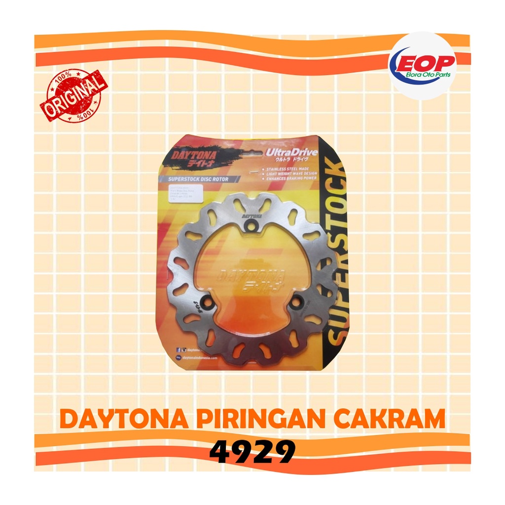 Daytona Nmax Disc Disc, All New Nmax Rear 4929 Original | Shopee ...