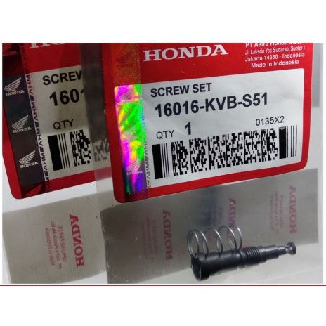 (DIY)Genuine Honda SCREW SET 16016-KVB-S51/16016-K03-H11/16016-K59-H11 ...