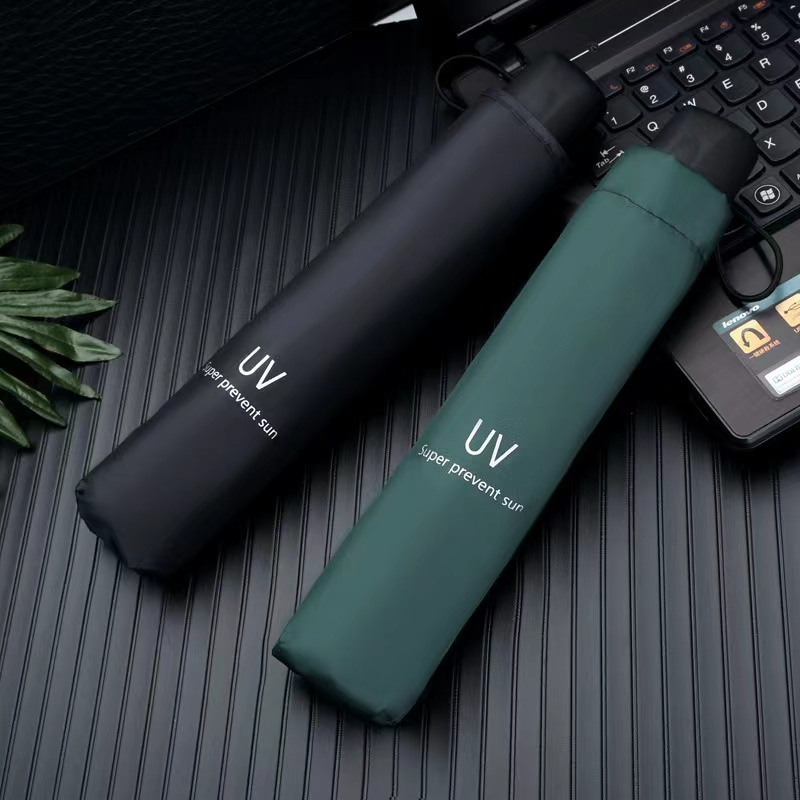 UV Sunscreen Umbrella Sun and Rain Protect Umbrella Foldable Umbrella ...
