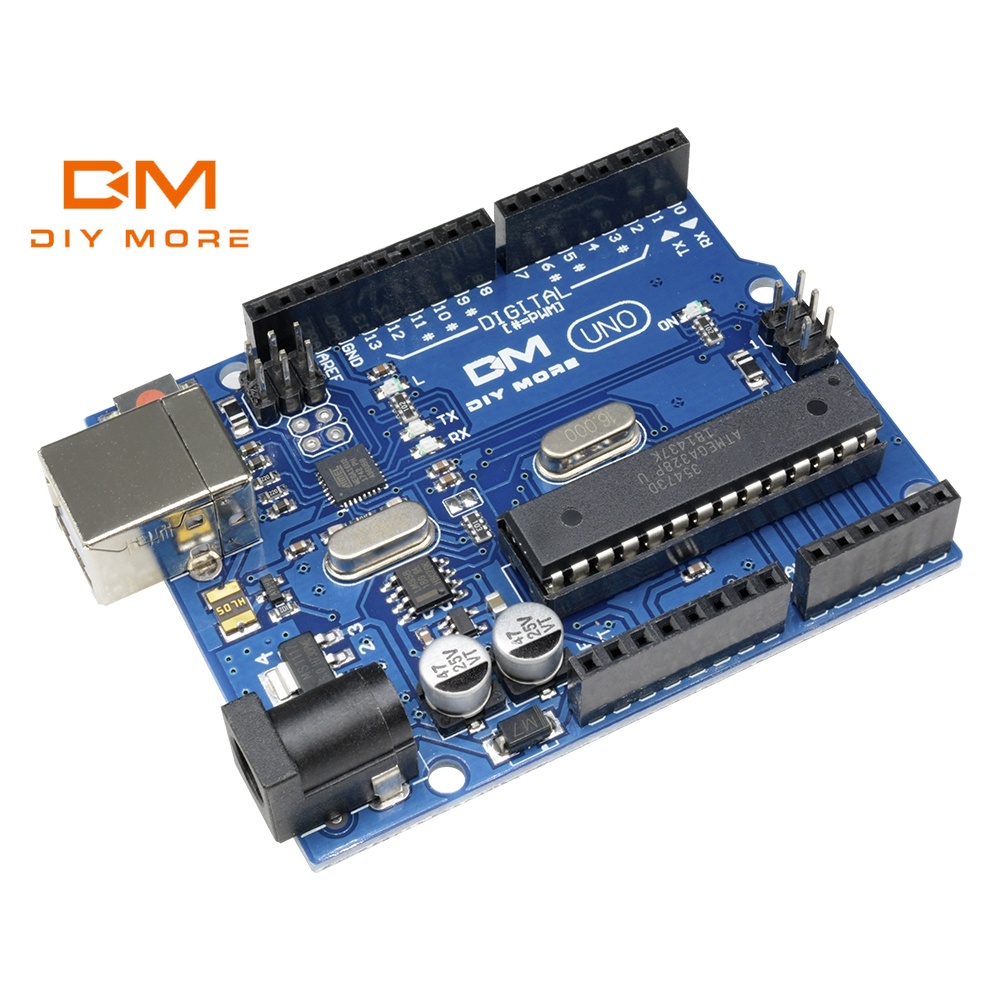 DIYMORE For Arduino R3 Atmega16u2 Atmega328p Isp Microcontroller Development Board | Shopee ...