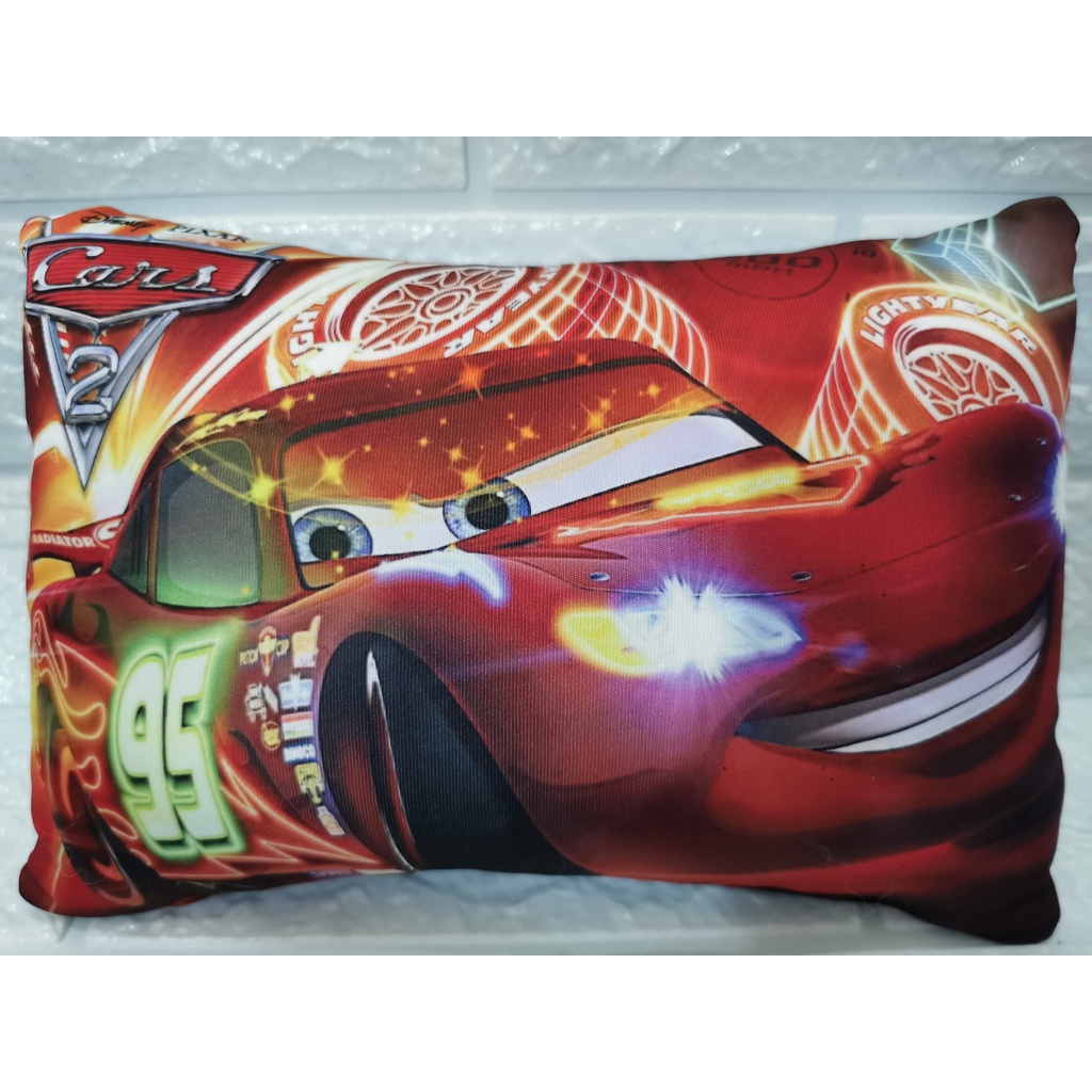 cars lightning mcqueen mini pillow | Shopee Philippines