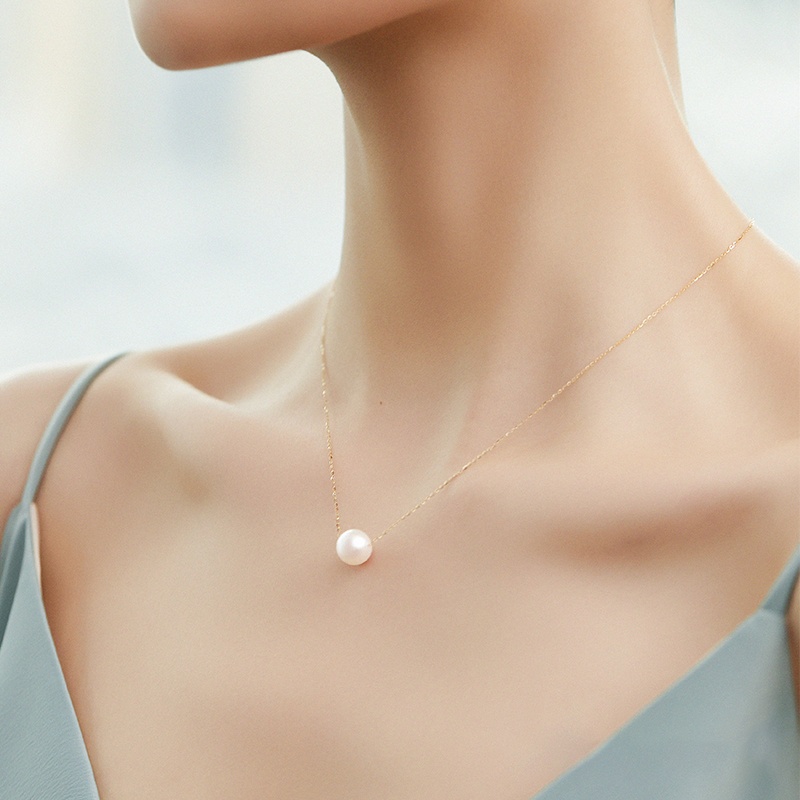Natural Pearls Necklace Gold Pearl Necklace for Women | Shopee Philippines
