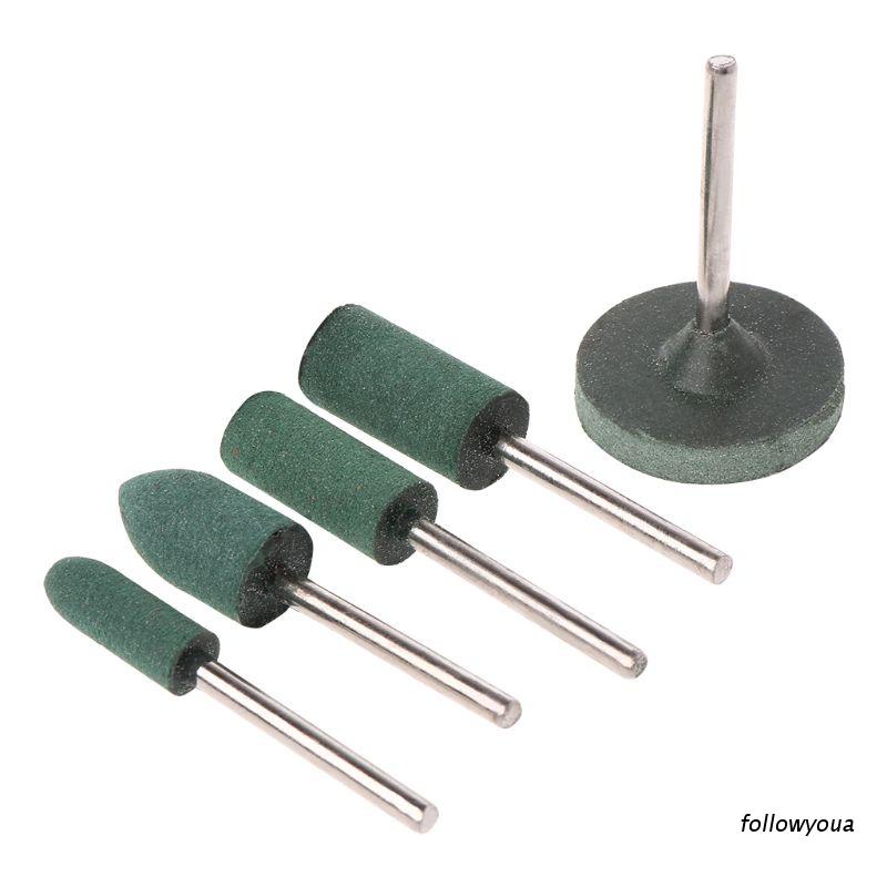 folღ 5pcs/set Abrasive Mounted Stone For Dremel Rotary Tools Grinding ...