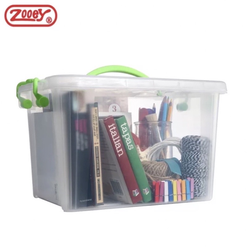 Zooey Storage Box Handi Box 12Liters #100 | Shopee Philippines
