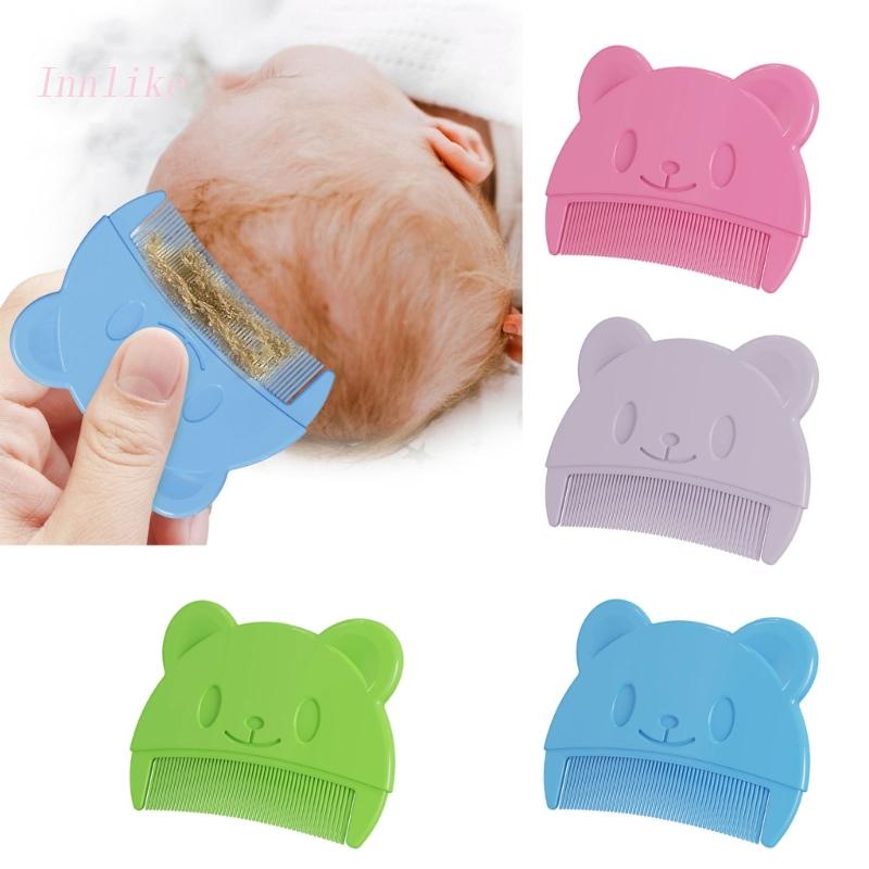 INN Baby Hair Comb Children Hair Comb Soft Teeth Cradle Caps Hair Combs ...