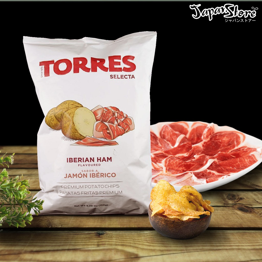 Torres Selecta: Iberian Ham Potato Chip 150g | Shopee Philippines