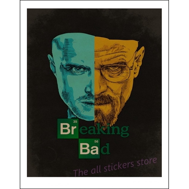Breaking Bad Posters Movie Posters Vintage Kraft Paper Retro wall ...