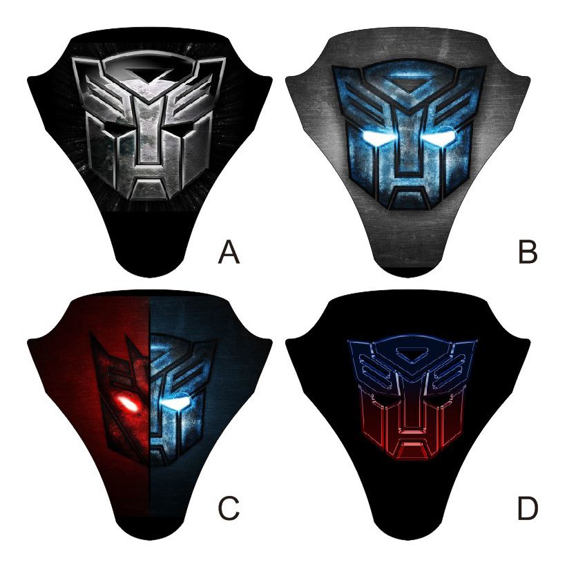 Winshield WS Visor Shield PCX 150/160 Sticker - Transformer Logo ...