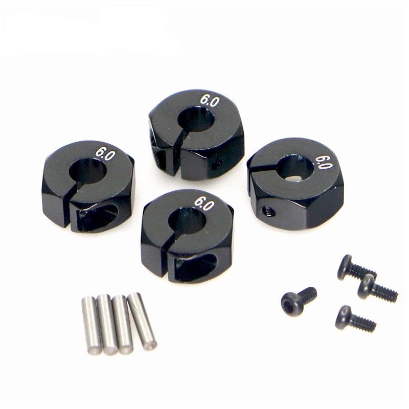 12mm Universal Wheel Hex Hub Adapter for HSP Sakura 1/10 RC sports car off-road car 5 6 7mm ...