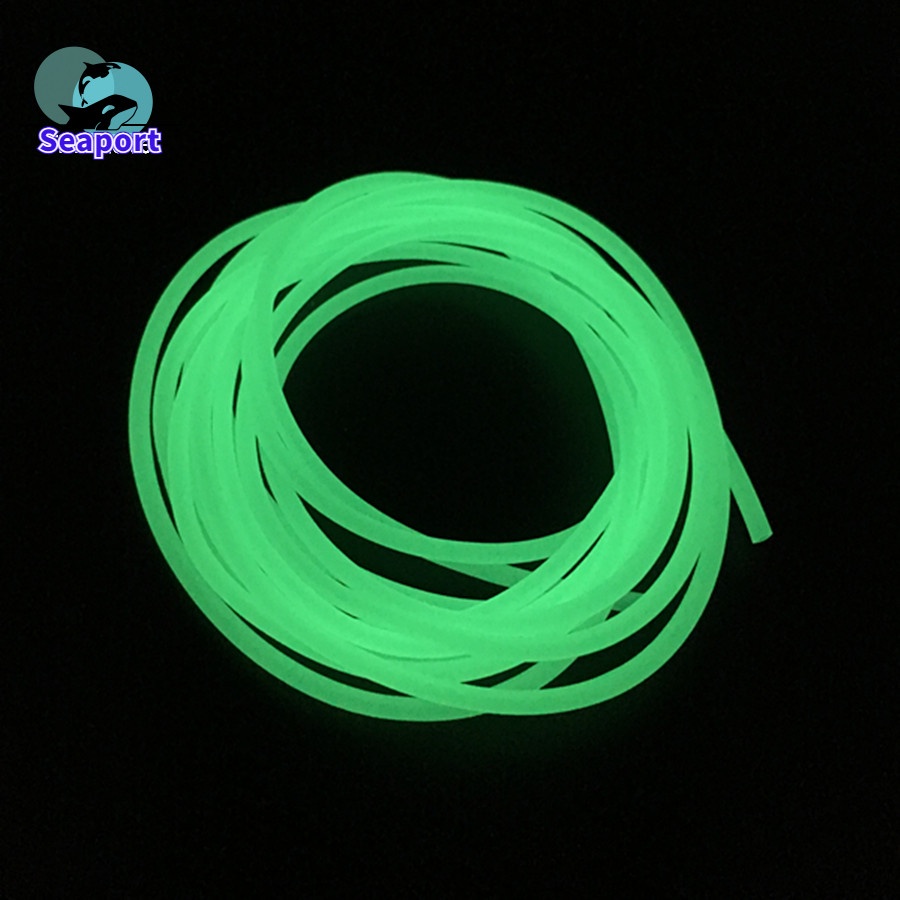 2M*Carp Fishing Glow Luminous Tube Sea Fishing Sleeve Line Soft Hook ...