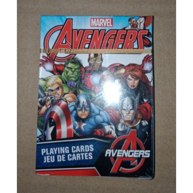 Marvel Avengers collectible playing cards - Hulk Thor Iron man Captain ...