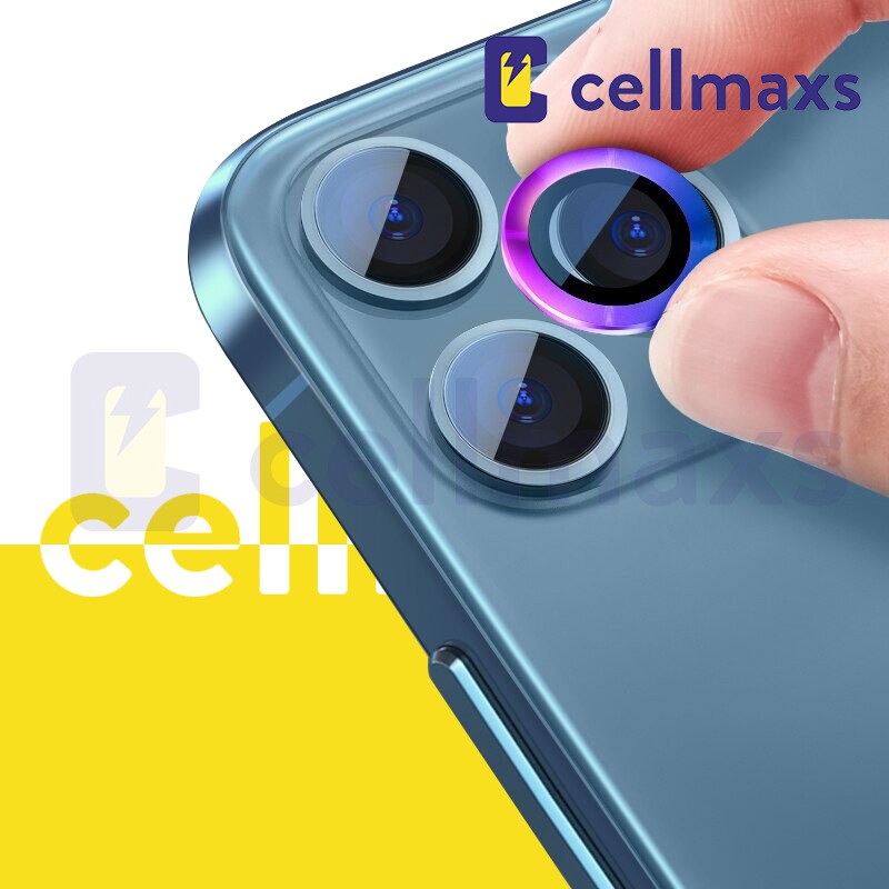 FOR 12 11 Pro Max Mini Phone Back Camera Lens Sticker Film Alloy Bling ...