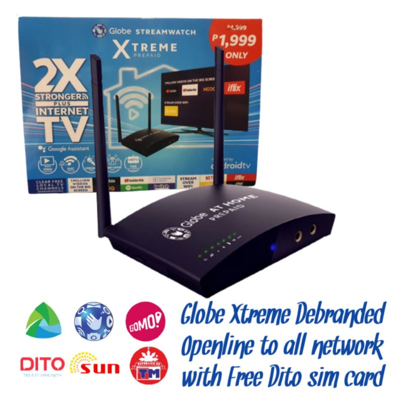 Globe StreamWatch Extreme Debranded Firmware ( Openline) | Shopee ...