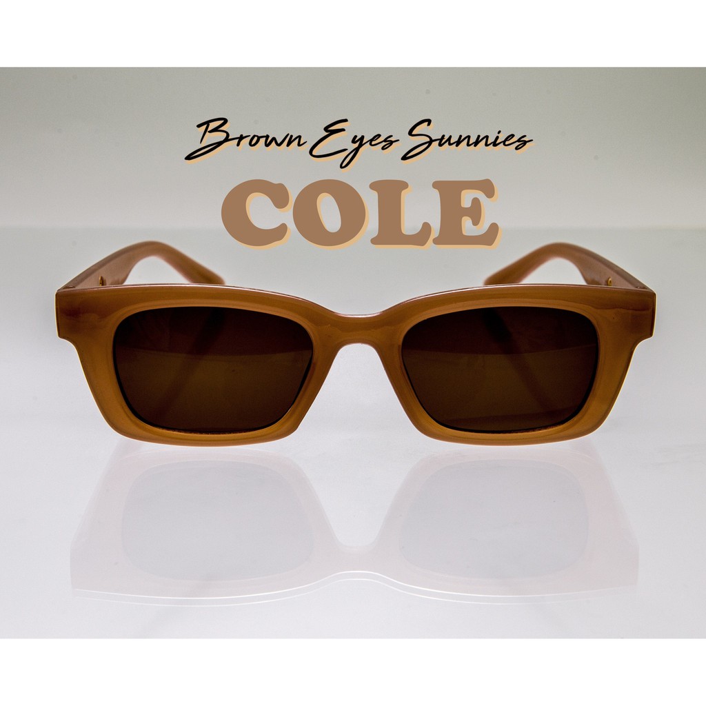 BROWN EYES SUNNIES | COLE Sunglasses | Shopee Philippines