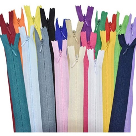 Invisible Zipper BUY 10PCS GET 3PCS FREE ( SOLD PER PIECE ) | Shopee ...
