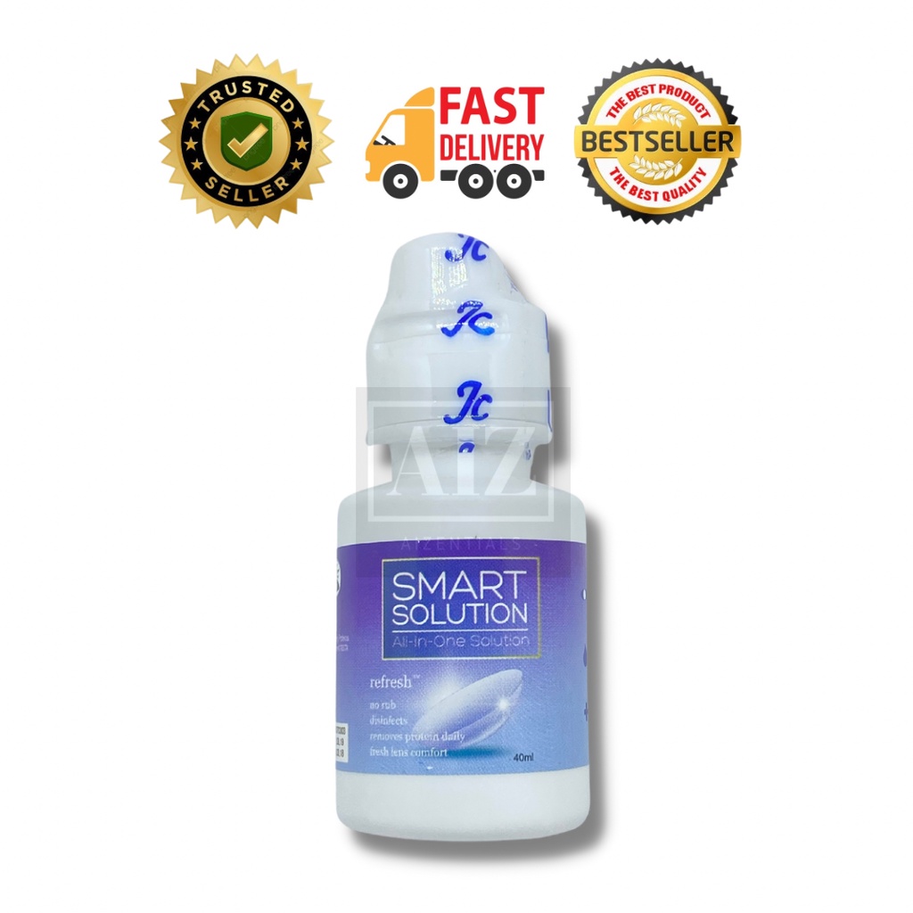 SMART Contact Lens Multi-Purpose Solution 35m/40ml | Shopee Philippines