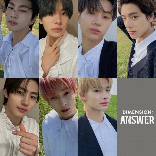 ENHYPEN DIMENSION: ANSWER UNDISCLOSED PHOTOCARDS SET | Shopee Philippines
